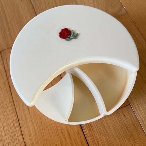 Crescent Cache | Storage & Organization | Vintage 7s Acrylic Crescent ...